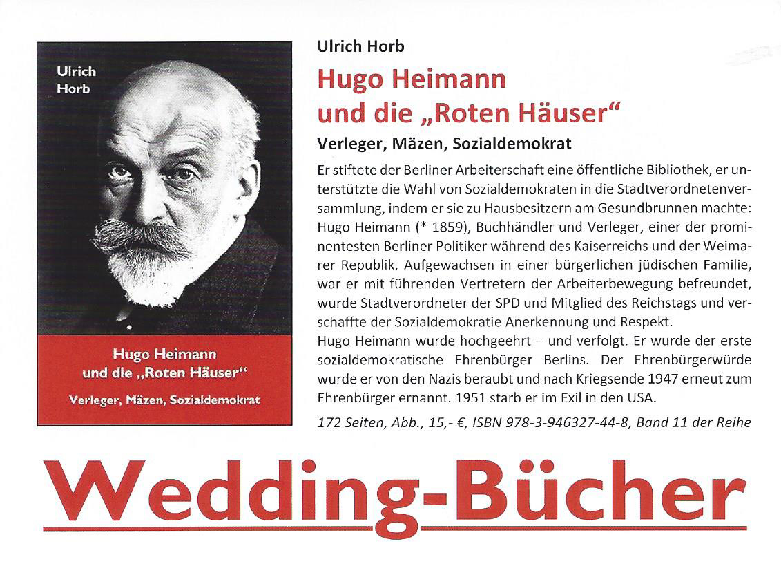 Biographie über Hugo Heimann erschienen | Geschichten aus Berlin